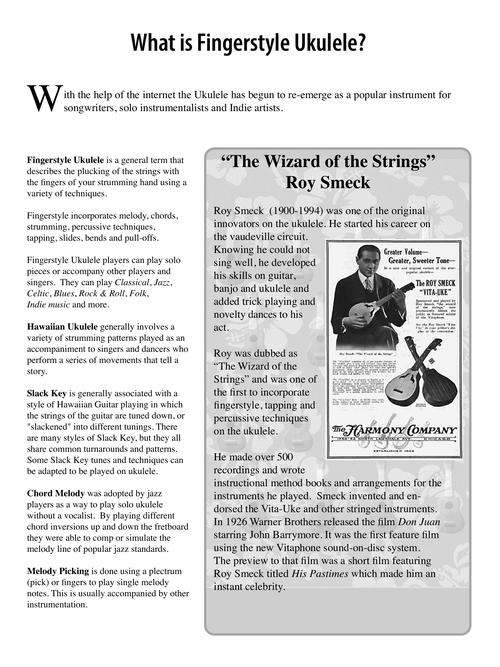 Kev's QuickStart for Fingerstyle Ukulele Volume 1 Book - revised editi ...