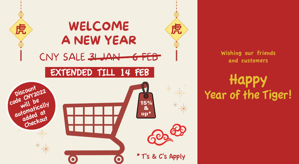 DON'T MISS OUR CNY SALE – EXTENDED TILL 14 FEB! - UKULELE MOVEMENT