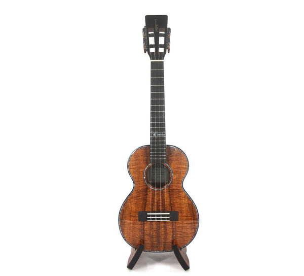 Kamaka Tenor Deluxe 4 (Jake Blue Edition) HF-3D4I Serial #231440 ...
